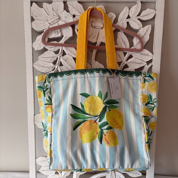 Rachel Ashwell | Bags | The Farmhouse Rachel Ashwell Lemon Canvas ...
